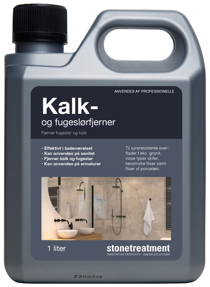 Kalk- og Fugeslørfjerner fra Stonetreatment | Kan købes her – Wood&Stone